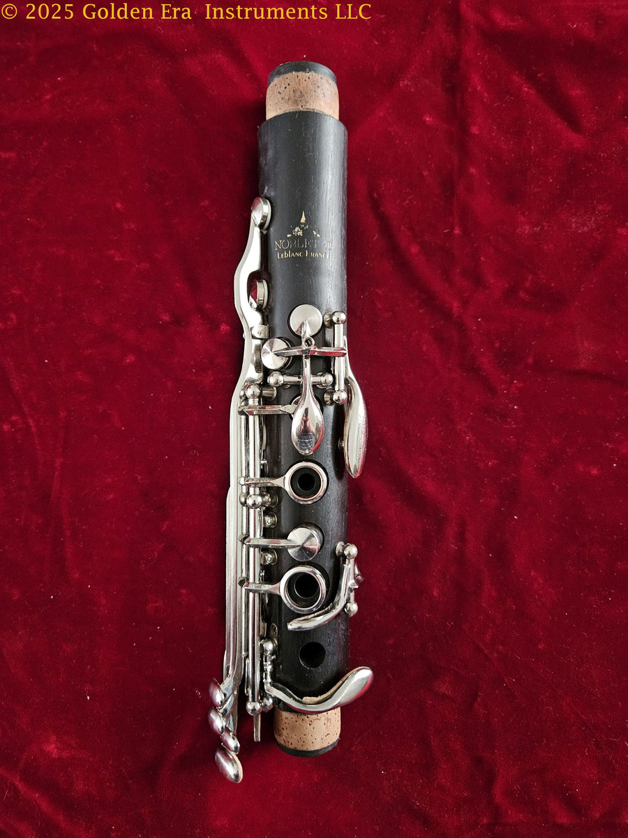 Later Leblanc Noblet 40 Intermediate Model Clarinet – Golden Era Instruments, LLC